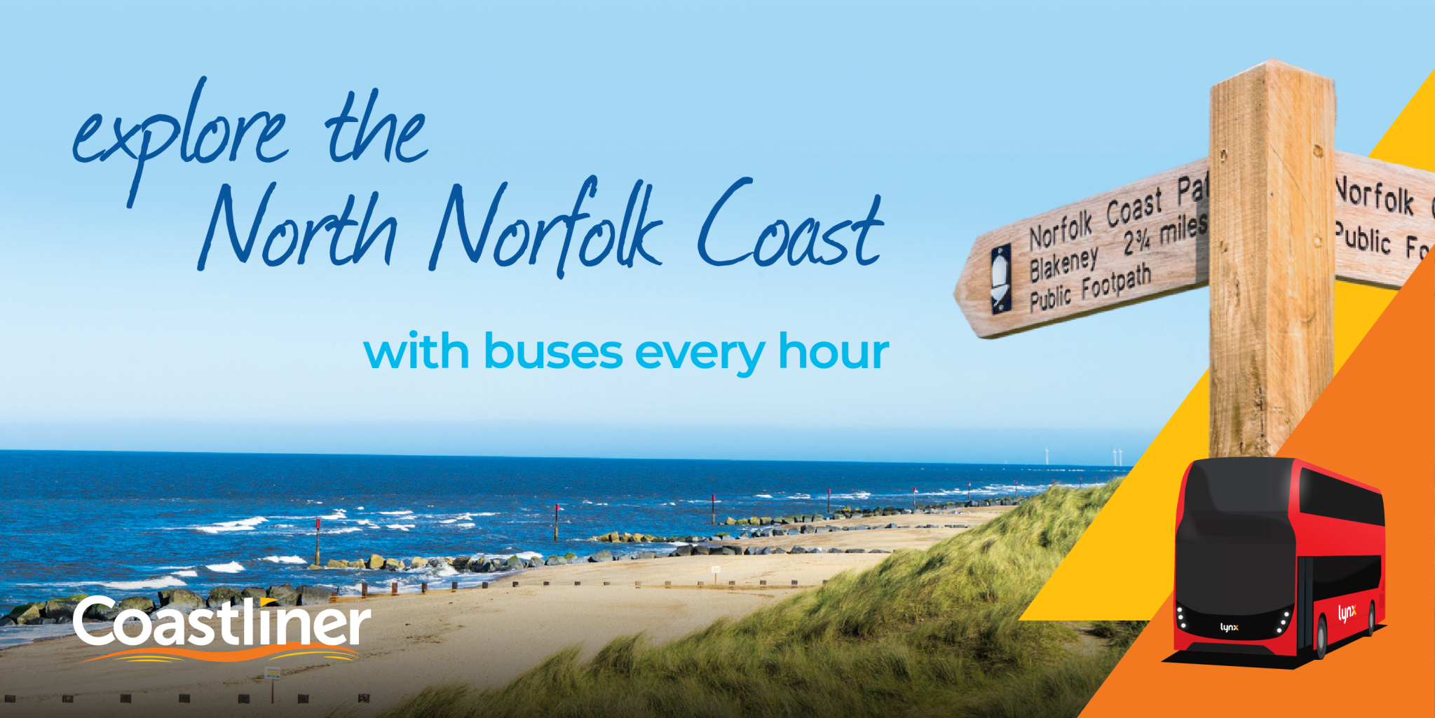 Explore the North Norfolk Coast with us - Lynx bus