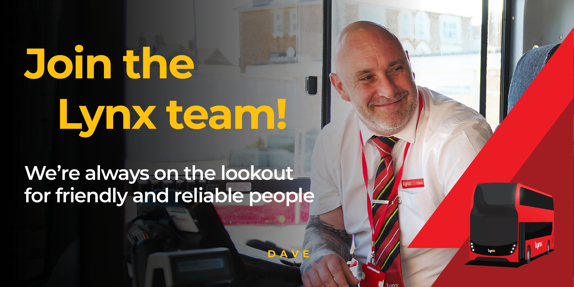 Full time Qualified PCV Drivers - Lynx bus