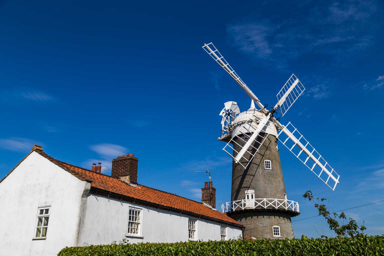 Bircham Windmill - Lynx bus